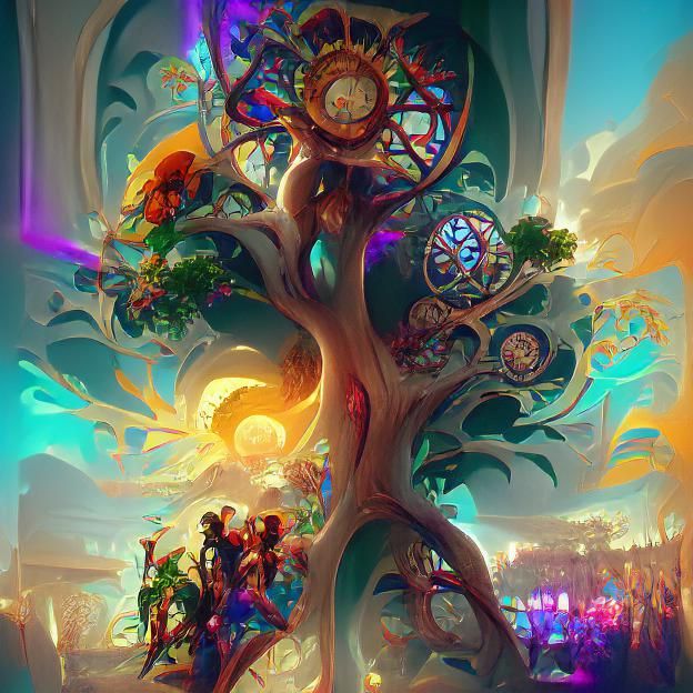 Tree of Life - AI Generated Artwork - NightCafe Creator