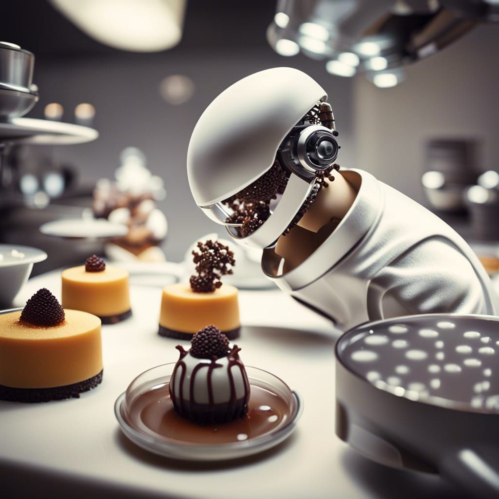 The future is fine dining. - AI Generated Artwork - NightCafe Creator