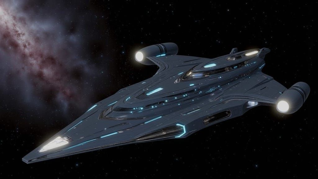 Orion battlecruiser - Avian-Inspired Starship Emerges from N...
