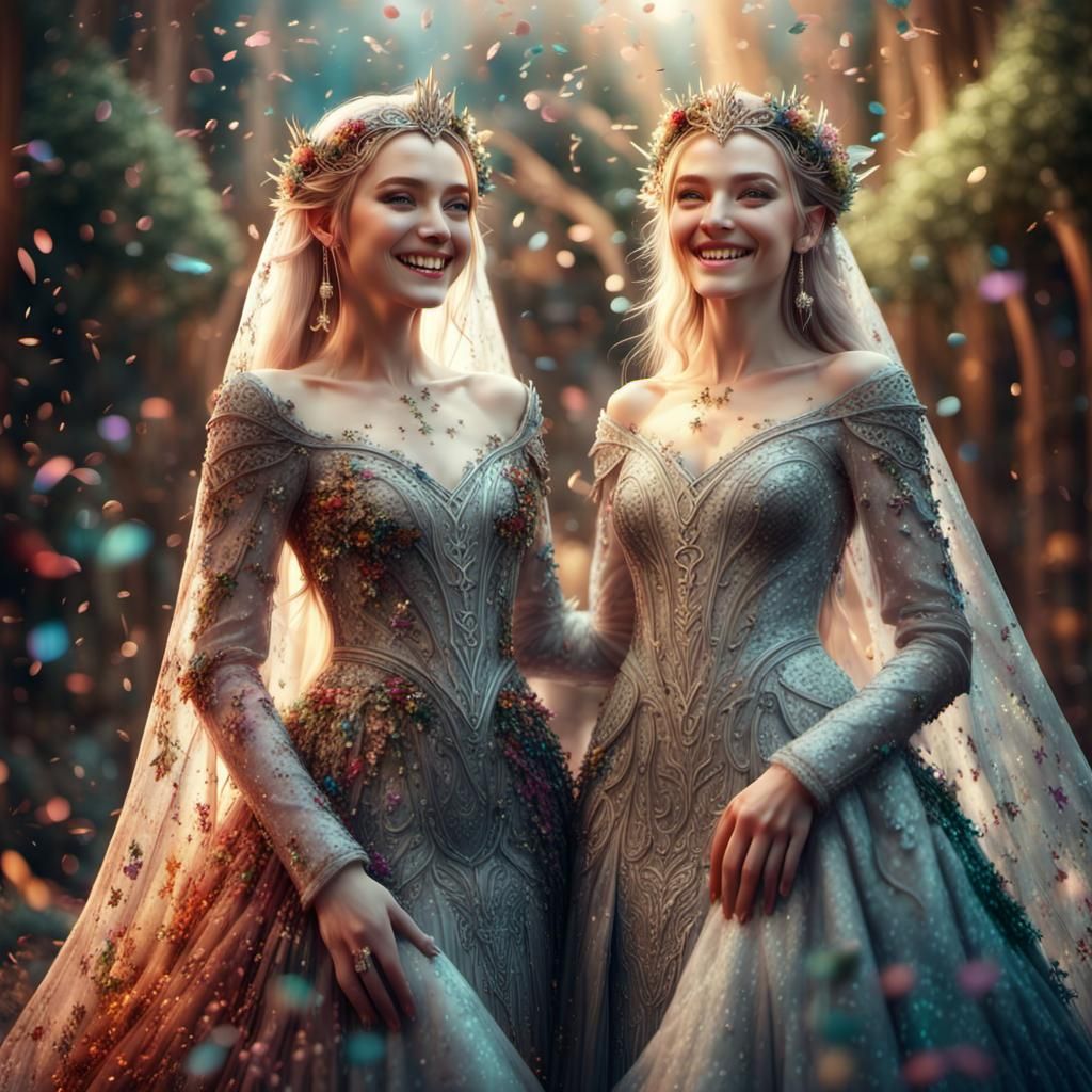 Beautiful Wedding - AI Generated Artwork - NightCafe Creator