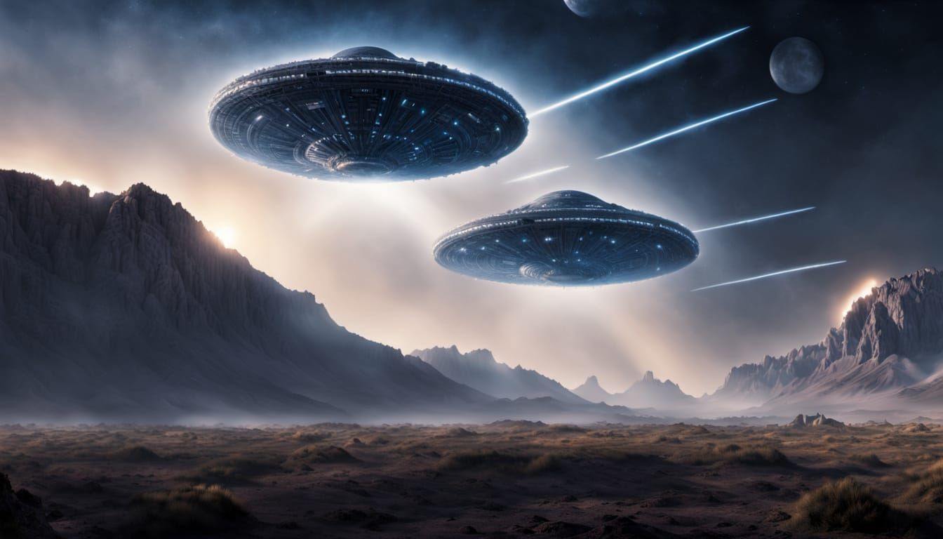 CLOSE ENCOUNTERS OF THE THIRD KIND. COSMIC, HYPERREALISTIC, PERFECT ...