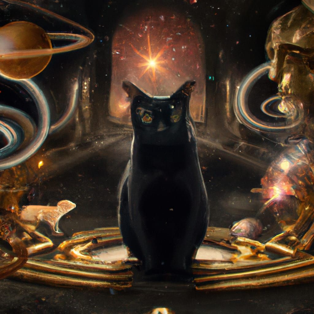CAT GOD - AI Generated Artwork - NightCafe Creator