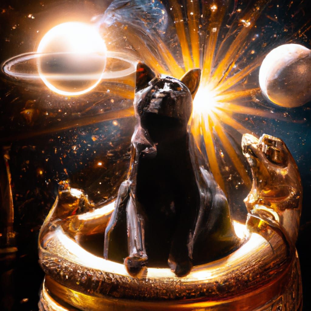 CAT GOD - AI Generated Artwork - NightCafe Creator