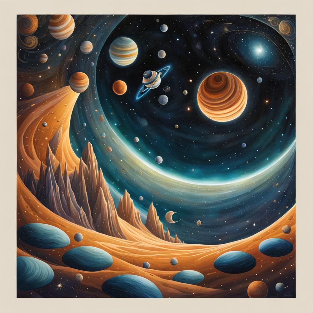 Space!...in Space! - AI Generated Artwork - NightCafe Creator