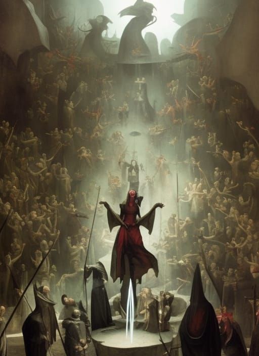 Council of the Corrupt - AI Generated Artwork - NightCafe Creator