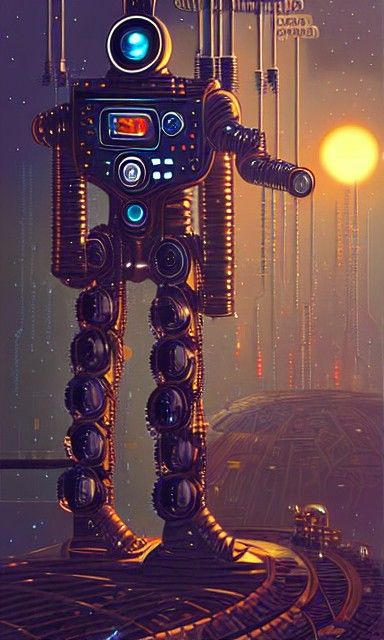 "An Android Constructed of a Million Ball Bearings" - Dan Mumford ...