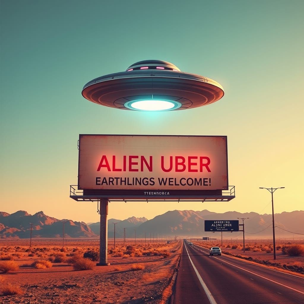 Alien Uber – Earthlings Welcome! - Alien Uber – Earthlings W...