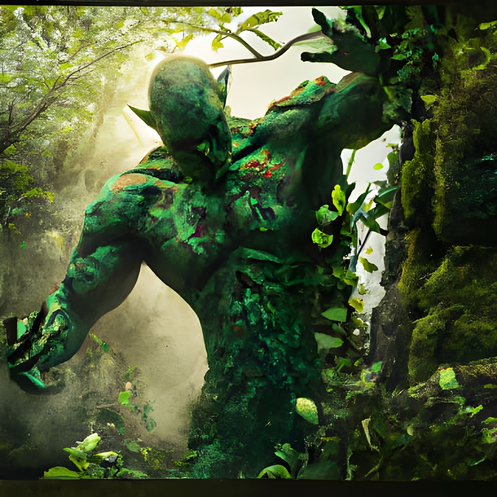 The angry forest spirit - AI Generated Artwork - NightCafe Creator