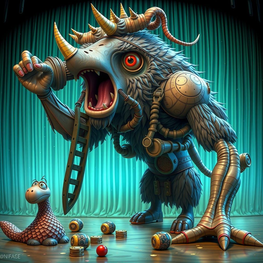 a wooley-bogger radar operator moneybags dopey sister shoebill snorri ...