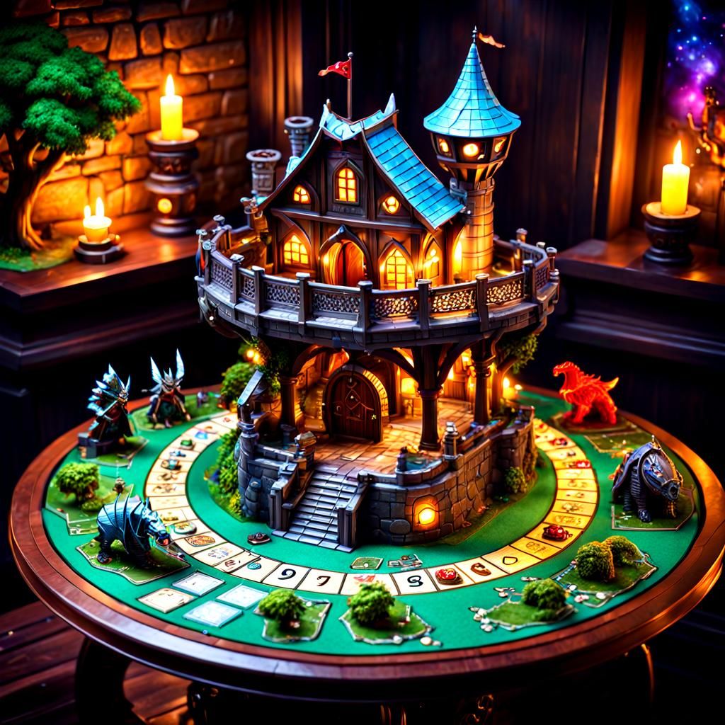 Fantasy RPG 3D - AI Generated Artwork - NightCafe Creator