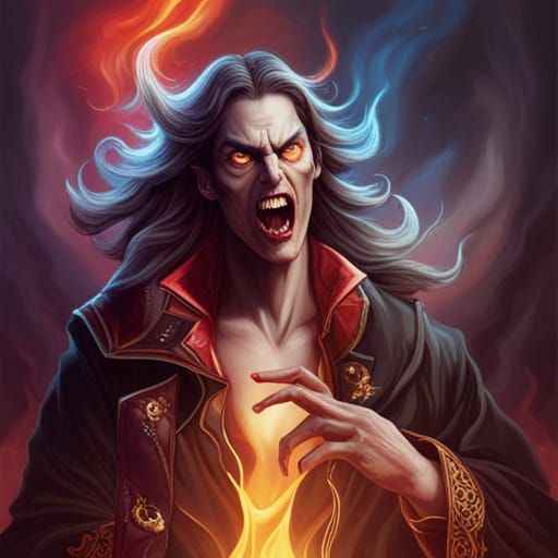 Ethereal Demon - AI Generated Artwork - NightCafe Creator