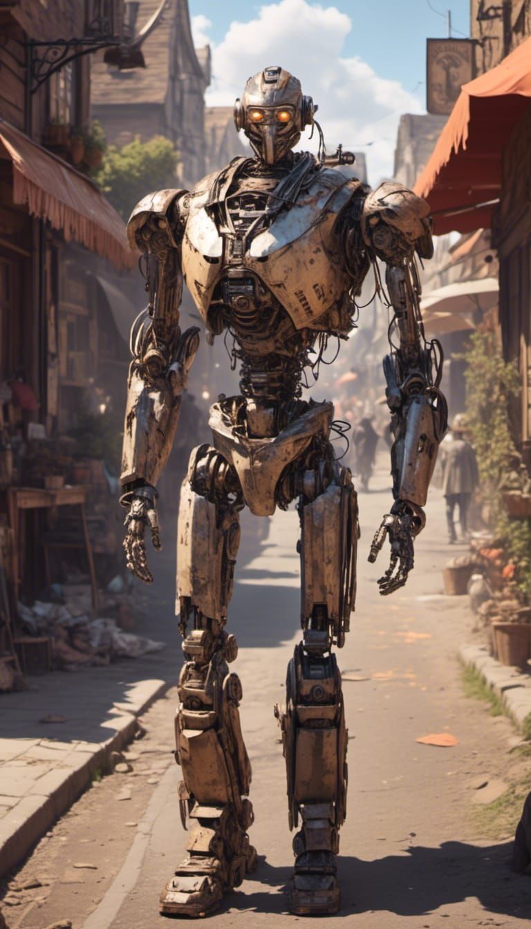 Bot - AI Generated Artwork - NightCafe Creator