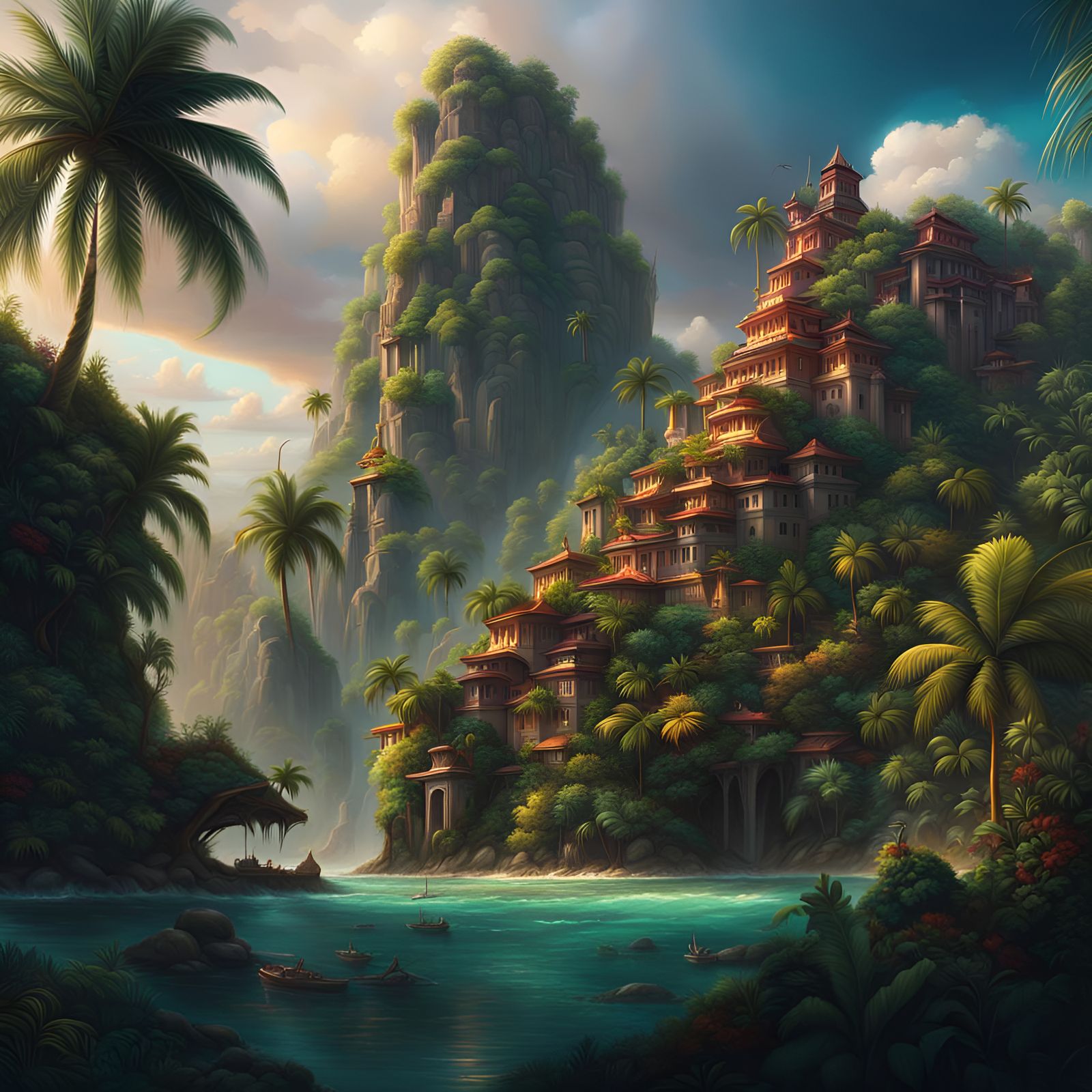 Tropical - AI Generated Artwork - NightCafe Creator