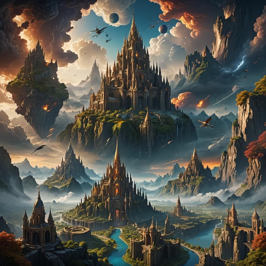 When Heaven and Earth were face-to-face Oh, how the world forever ...