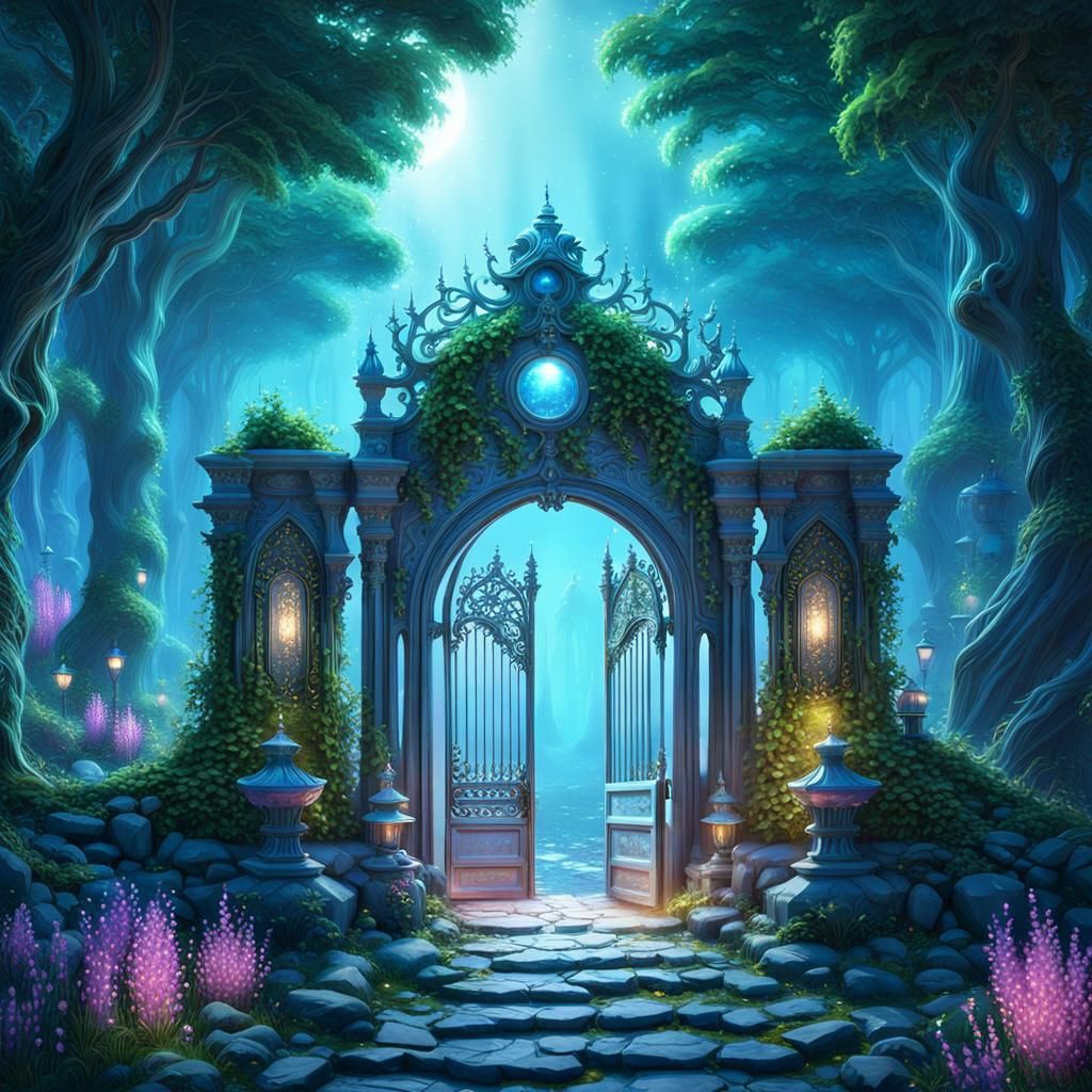 magic gates - AI Generated Artwork - NightCafe Creator