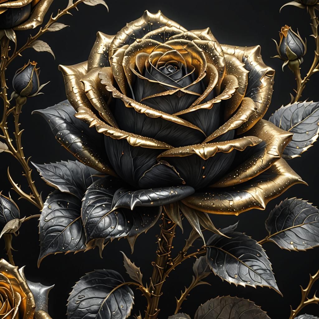 Rose - AI Generated Artwork - NightCafe Creator