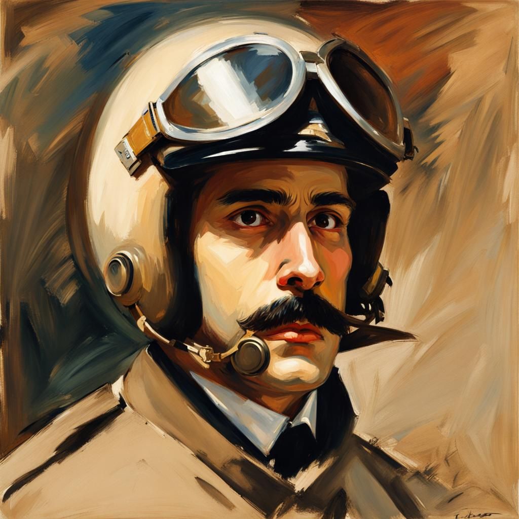 Style of John Singer Sargent, portrait of an early twentieth century ...