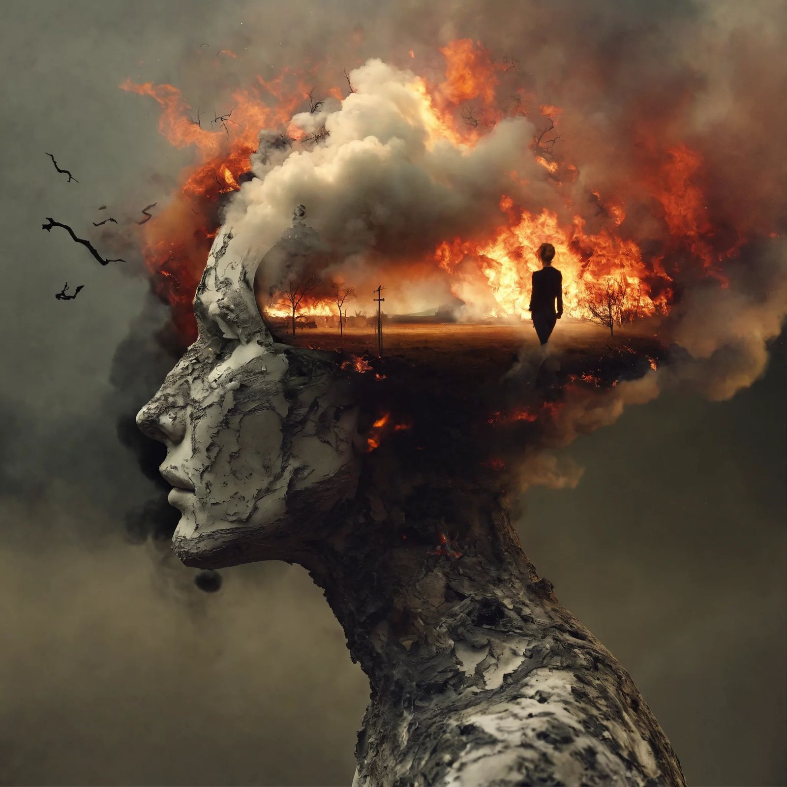 My memory burned - AI Generated Artwork - NightCafe Creator