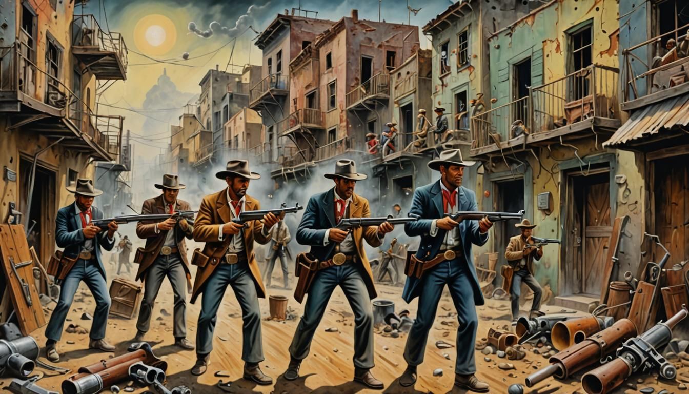 Careful,men! - AI Generated Artwork - NightCafe Creator