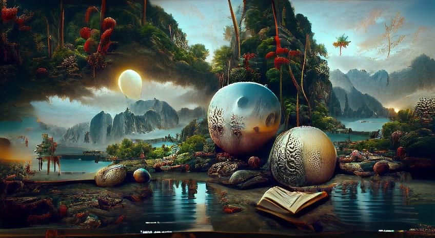 alien island - AI Generated Artwork - NightCafe Creator