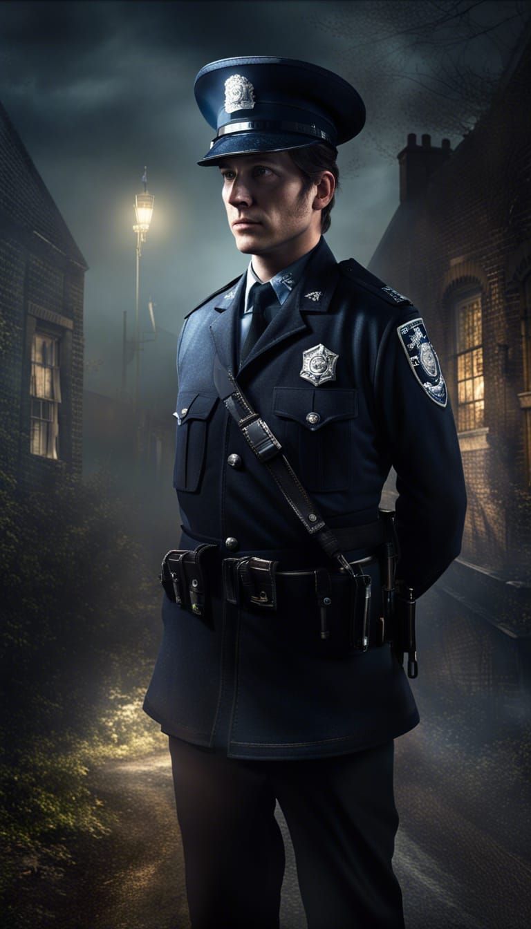 Constable On Patrol - AI Generated Artwork - NightCafe Creator