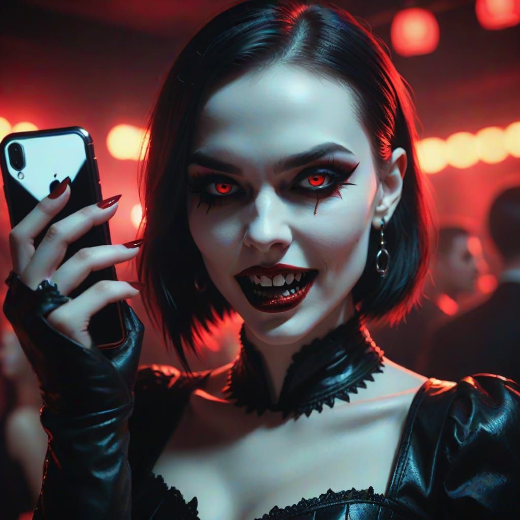 Vampire & her Phone - Vampire & her Phone