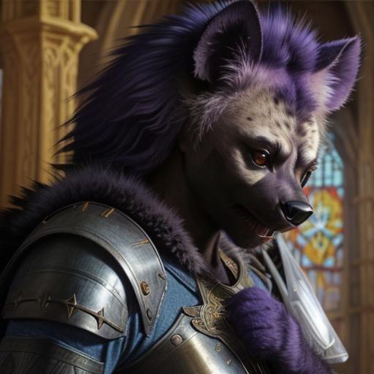 The Guilt of a Scuzz Templar - AI Generated Artwork - NightCafe Creator