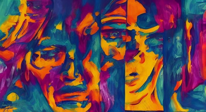 Abstract - AI Generated Artwork - NightCafe Creator