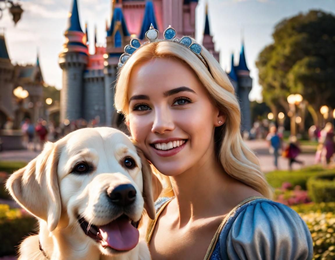Bring Your Dog To Disney Day IV - AI Generated Artwork - NightCafe Creator