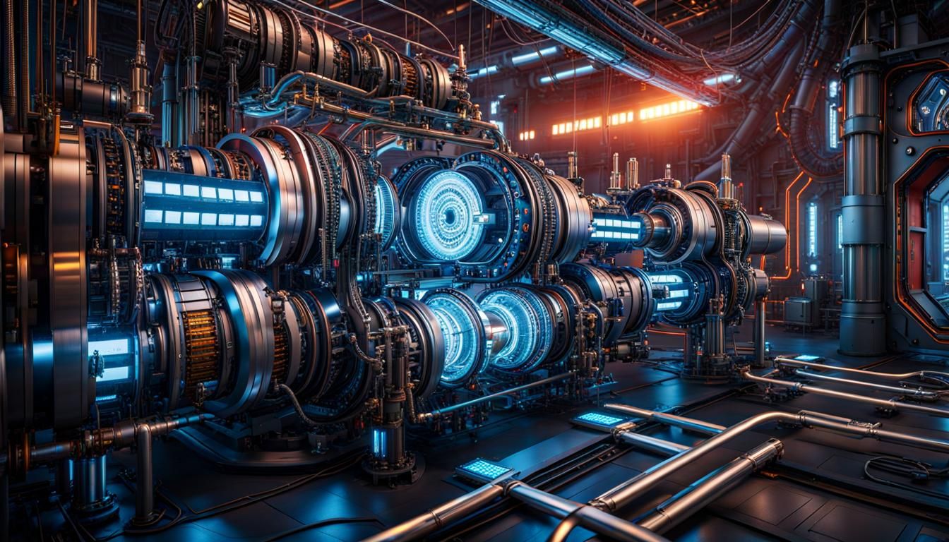 Reactor Core - AI Generated Artwork - NightCafe Creator