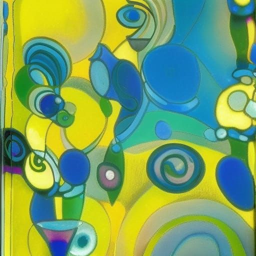 Flowers on the Laugh-In Wall - AI Generated Artwork - NightCafe Creator