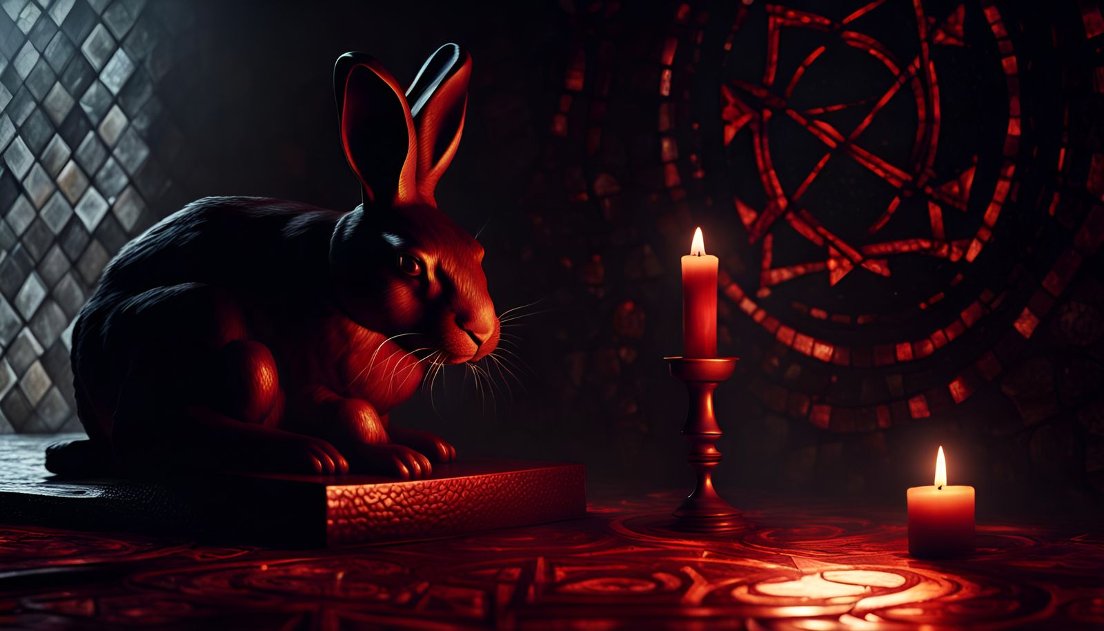 Magic alter - AI Generated Artwork - NightCafe Creator