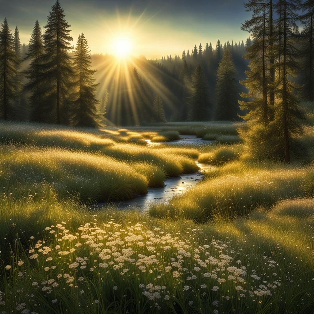 Calm - AI Generated Artwork - NightCafe Creator