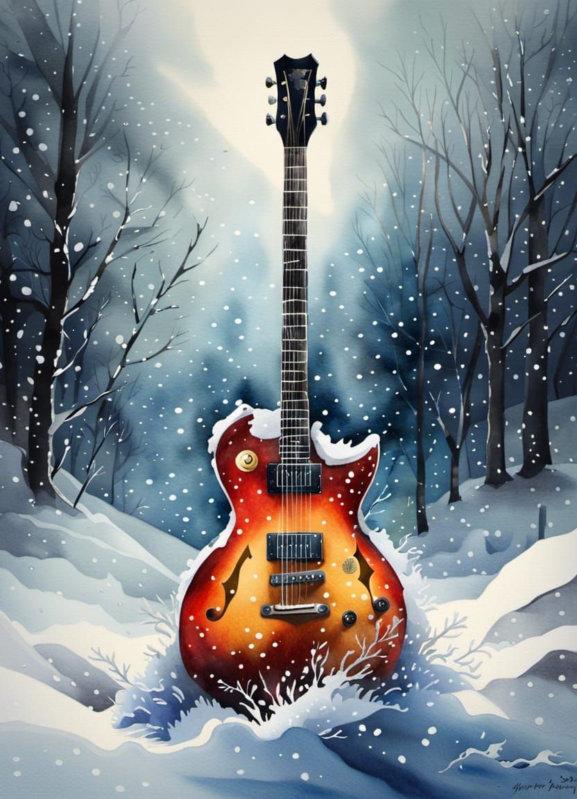 Guitar - AI Generated Artwork - NightCafe Creator