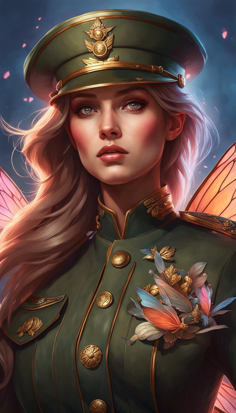 Military Fairy - AI Generated Artwork - NightCafe Creator