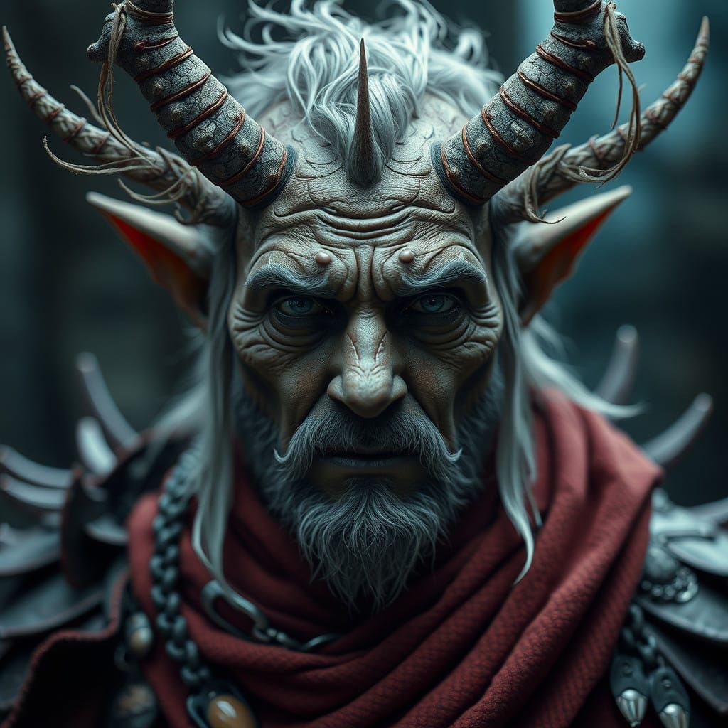 Fantasy - Ethereal Fantasy Warrior in Hyperrealistic HDR