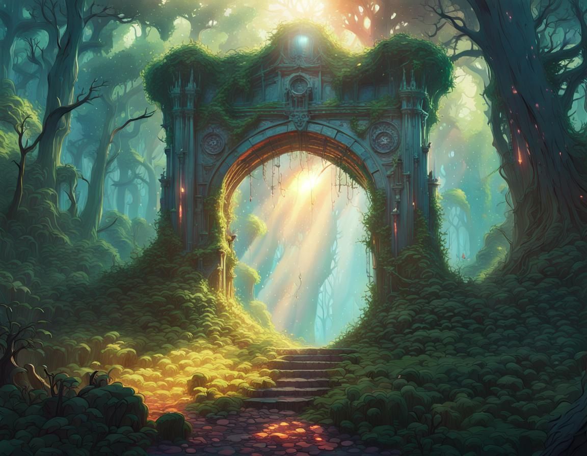 Faery Portal - AI Generated Artwork - NightCafe Creator
