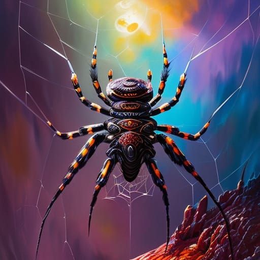 spider - AI Generated Artwork - NightCafe Creator