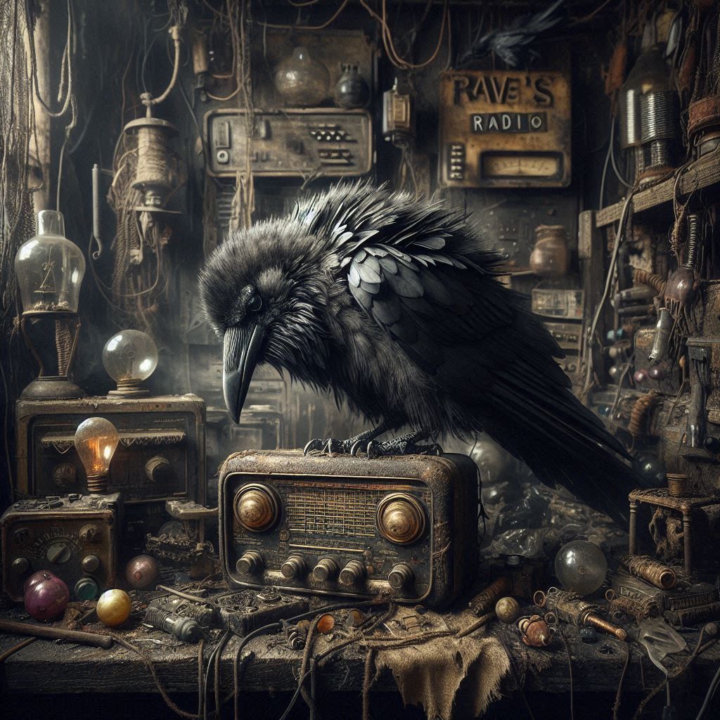 Raven's radio experiments - AI Generated Artwork - NightCafe Creator