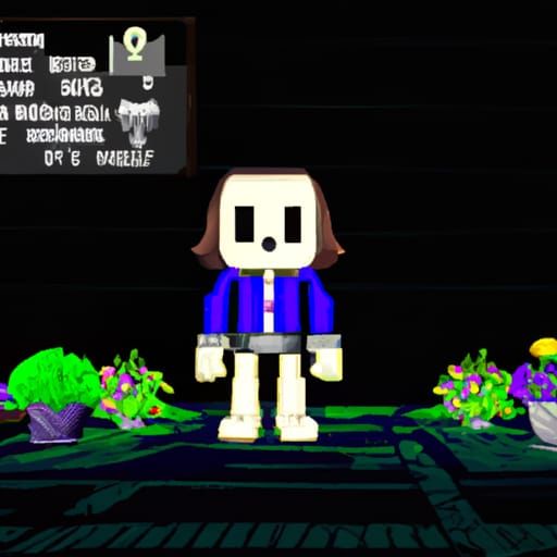 undertale screenshot - AI Generated Artwork - NightCafe Creator