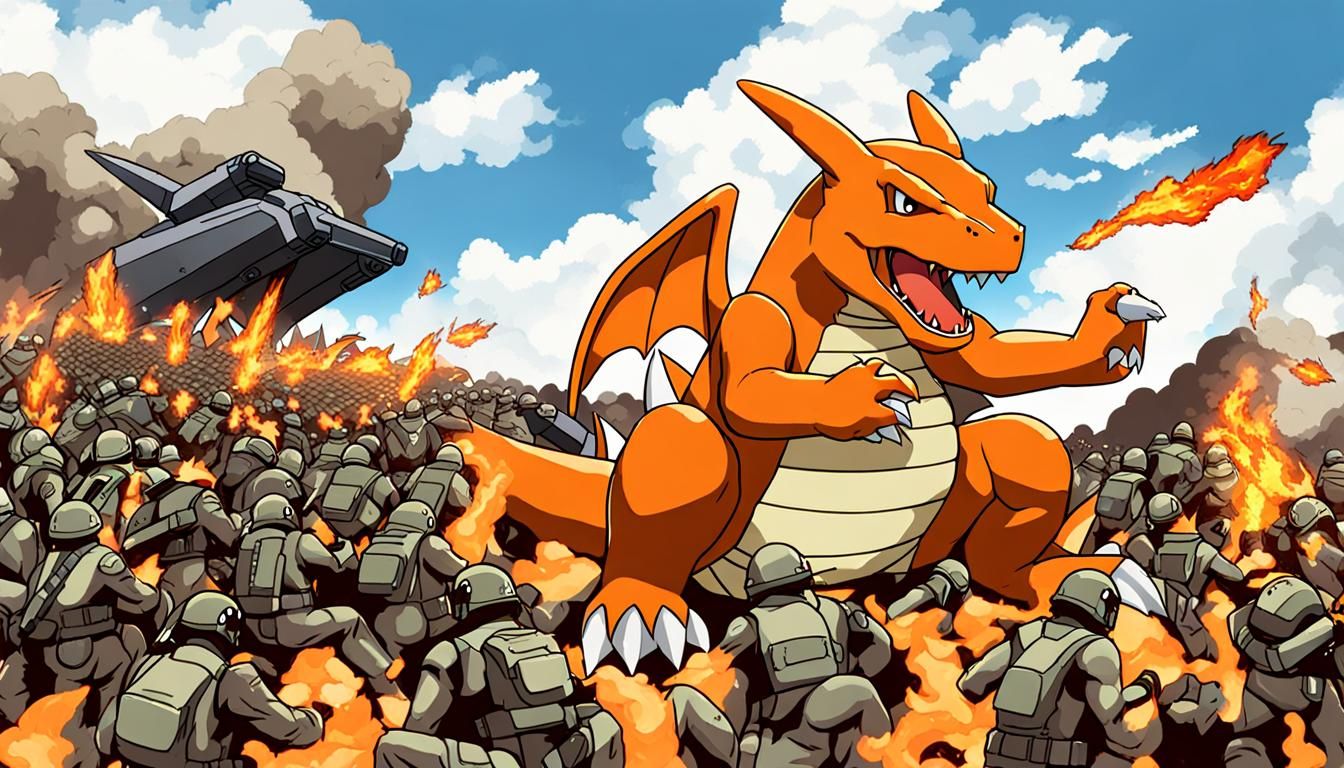 CHARIZARD - AI Generated Artwork - NightCafe Creator