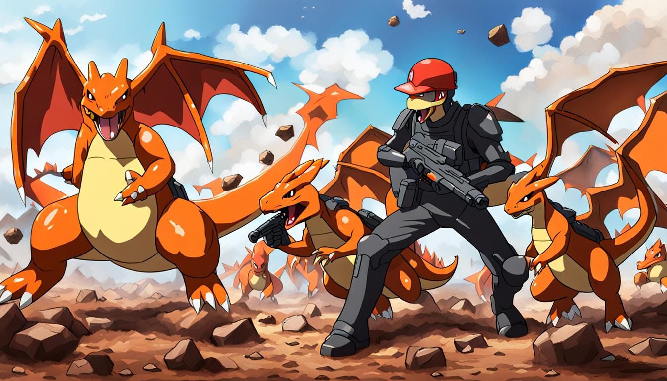 Charizard!! - AI Generated Artwork - NightCafe Creator