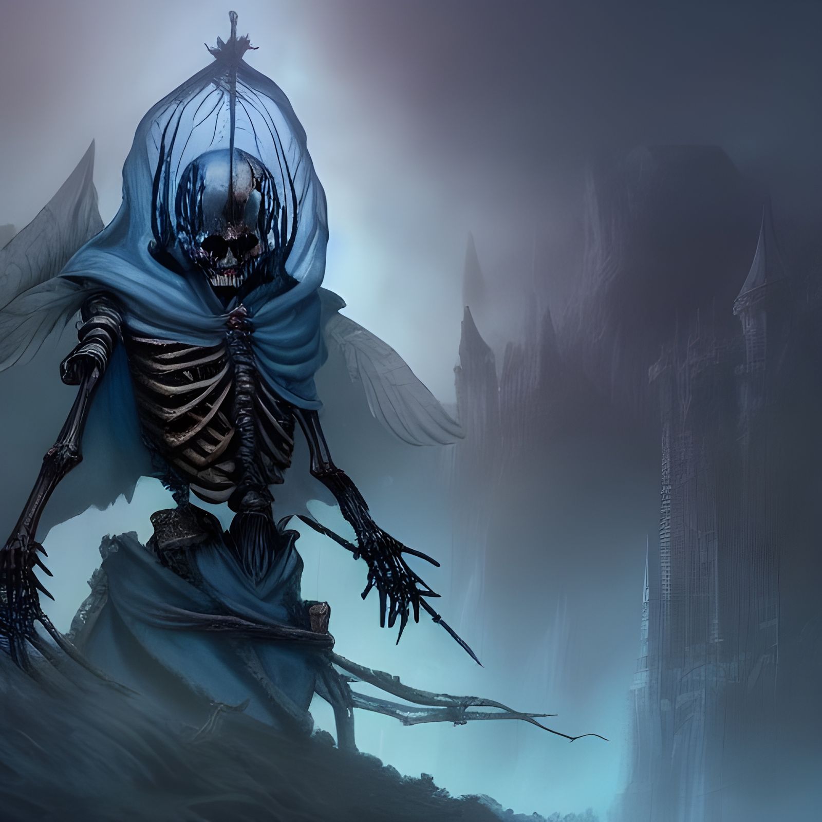 Skeleton Lord - AI Generated Artwork - NightCafe Creator