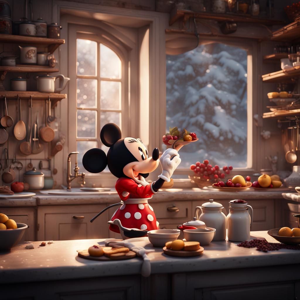 minnie mouse - AI Generated Artwork - NightCafe Creator