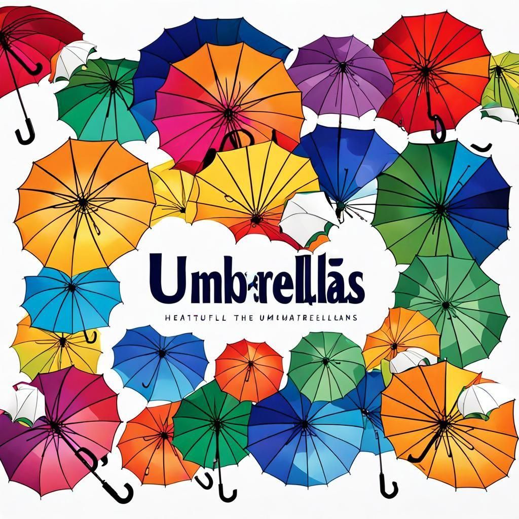 Umbrellas - AI Generated Artwork - NightCafe Creator