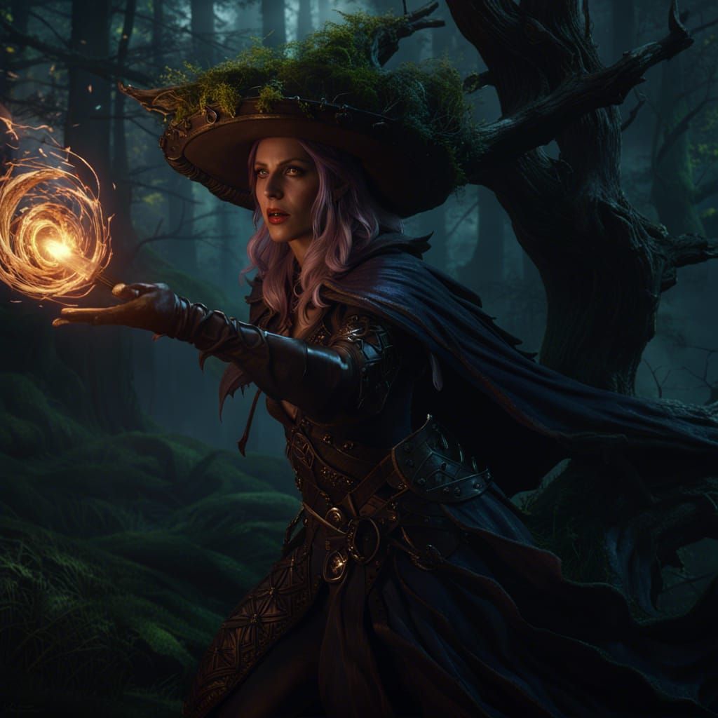 Elven ghost - AI Generated Artwork - NightCafe Creator