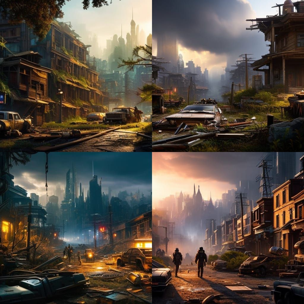 Post Disaster v2 - AI Generated Artwork - NightCafe Creator