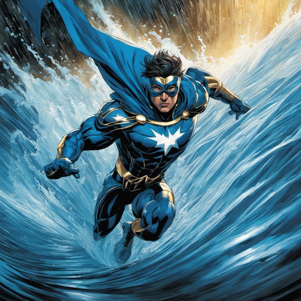 The Water Runner - AI Generated Artwork - NightCafe Creator