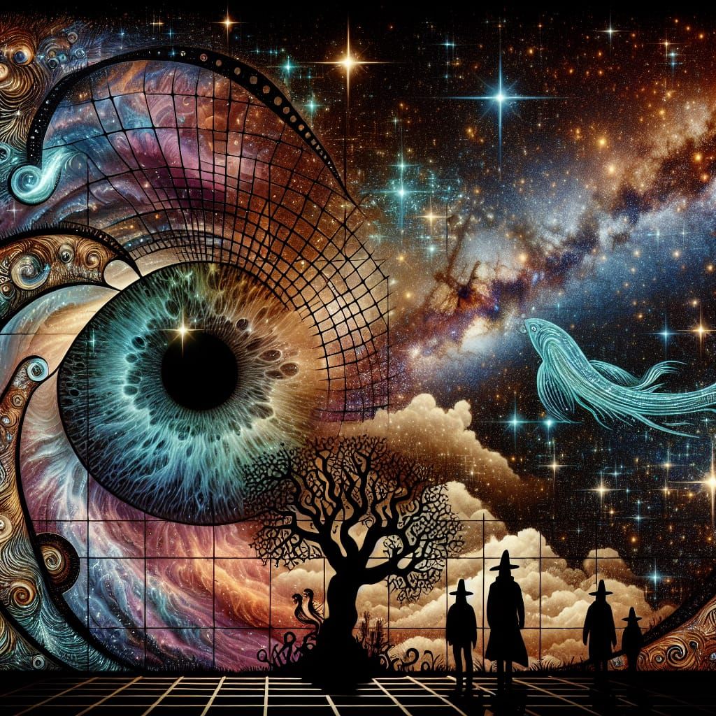 The Universe Sees Deeply!!!! - AI Generated Artwork - NightCafe Creator