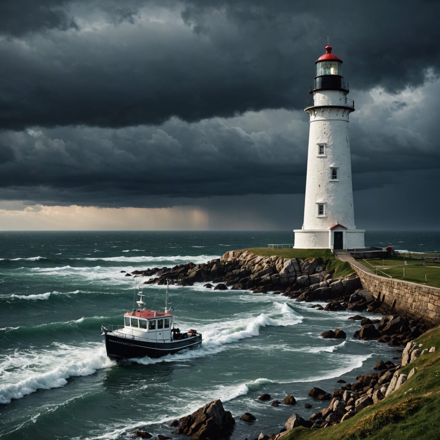 Rough Seas - AI Generated Artwork - NightCafe Creator